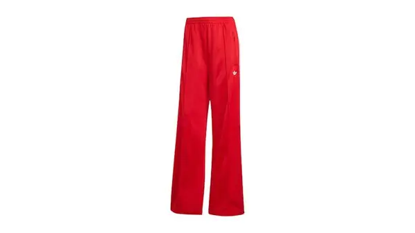 Adidas Adicolor Classic Firebird Loose Tracksuit Bottoms - Better Scarelet Red/white