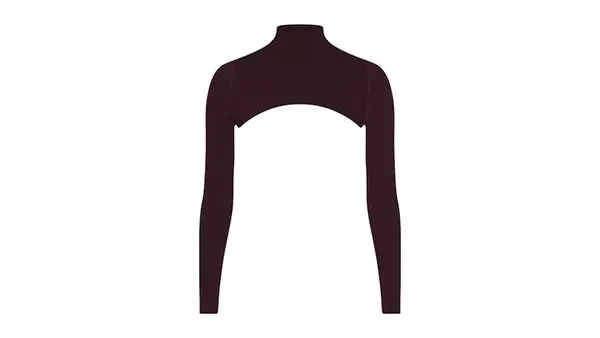 Nike X Skims Vintage Seamless Shrug - Currant