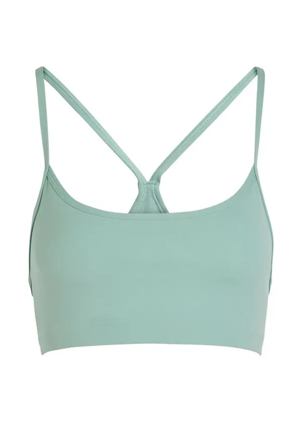 Vuori Allthefeels Stretch-jersey Soft-cup Bra - Blue