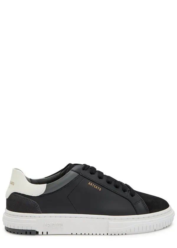 Axel Arigato Atlas Panelled Leather Sneakers - Black And White