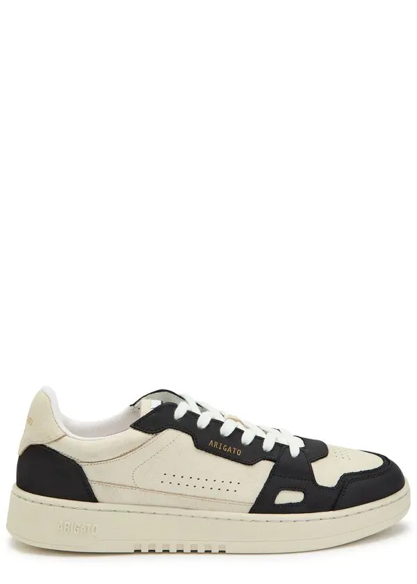 Axel Arigato Dice Lo Panelled Leather Sneakers - Beige