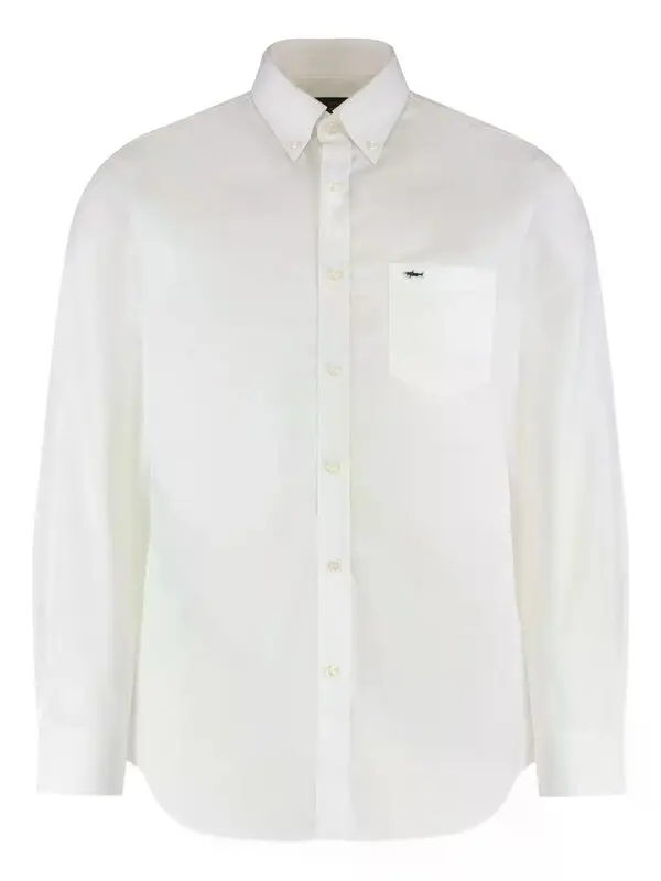 Paul & Shark Logo-patch Shirt