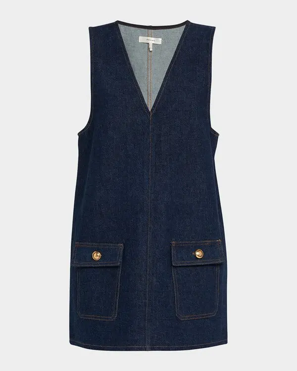 FRAME The Pinafore Mini Dress