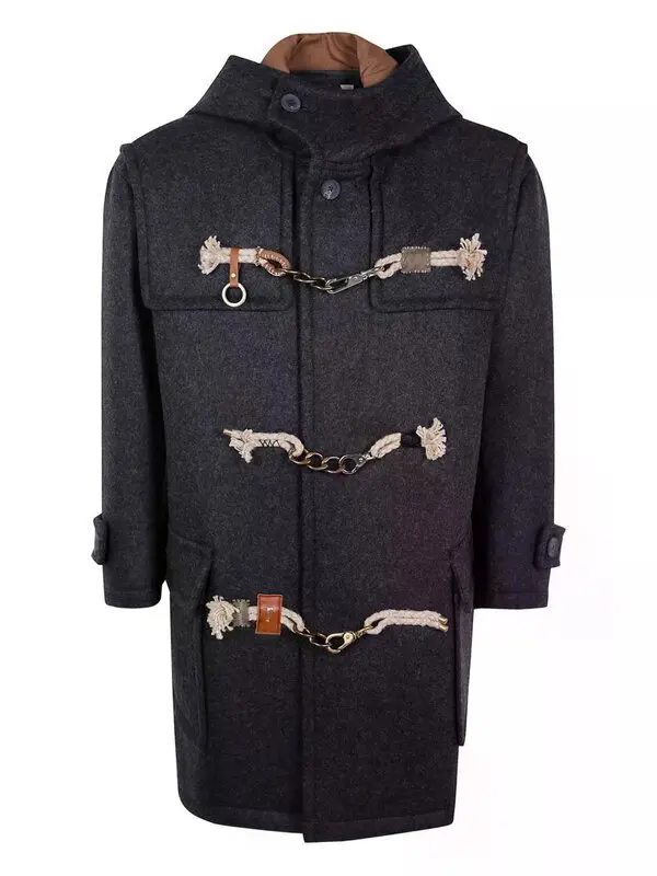 Kolor Hooded Duffle Coat