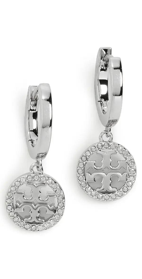 Tory Burch Huggie Hoop Earrings