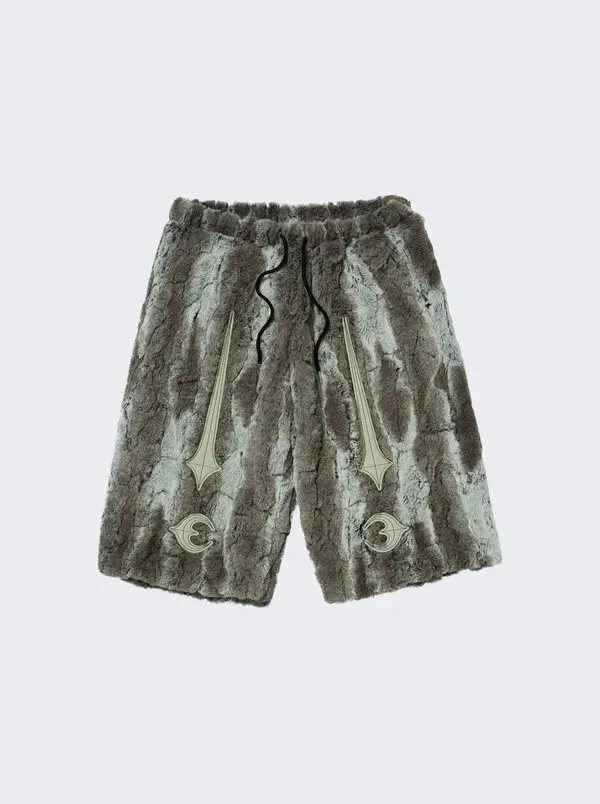 THUG CLUB Tc Bone Fur Shorts