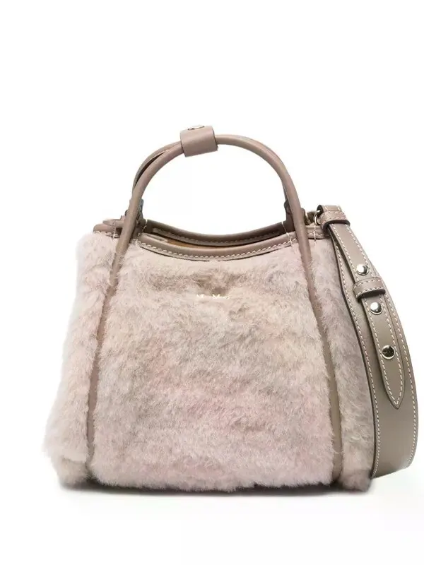 Max Mara Marine Satchel Bag - Neutrals