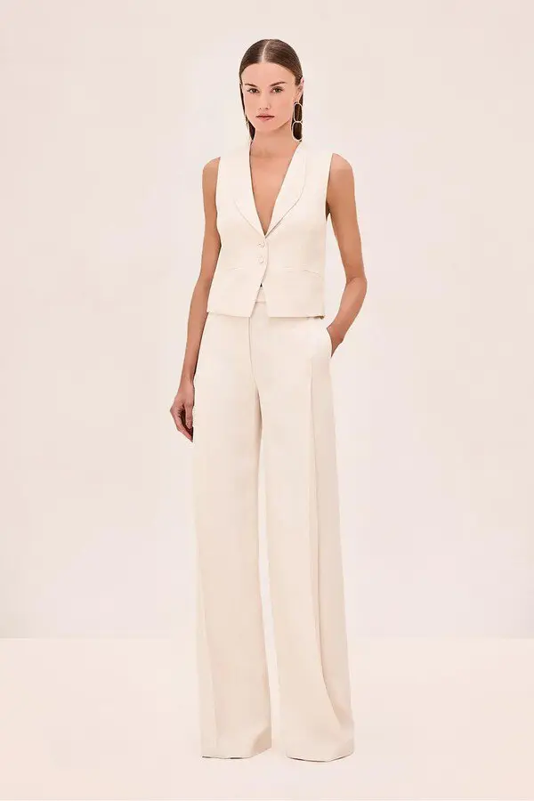 Alexis Oliver Vest - Neutral