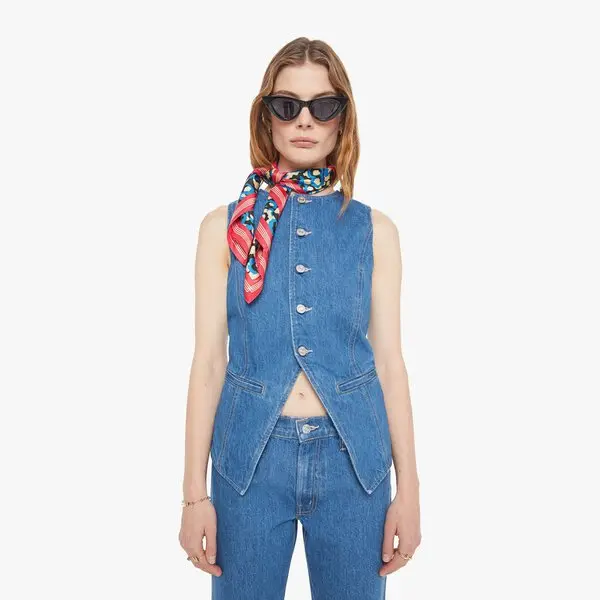 MOTHER The Vested Interest Scoot This Way Shirt