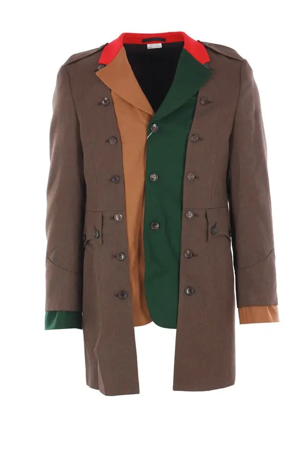 Comme Des Garçons Deconstructed Wool Jacket