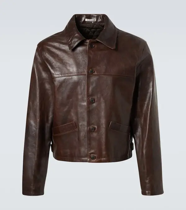 Auralee Leather Jacket