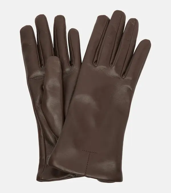 TOTÊME Lamb Leather Gloves
