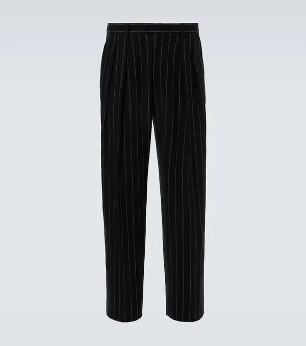 Dolce & Gabbana Pinstriped Wool-blend Suit Pants