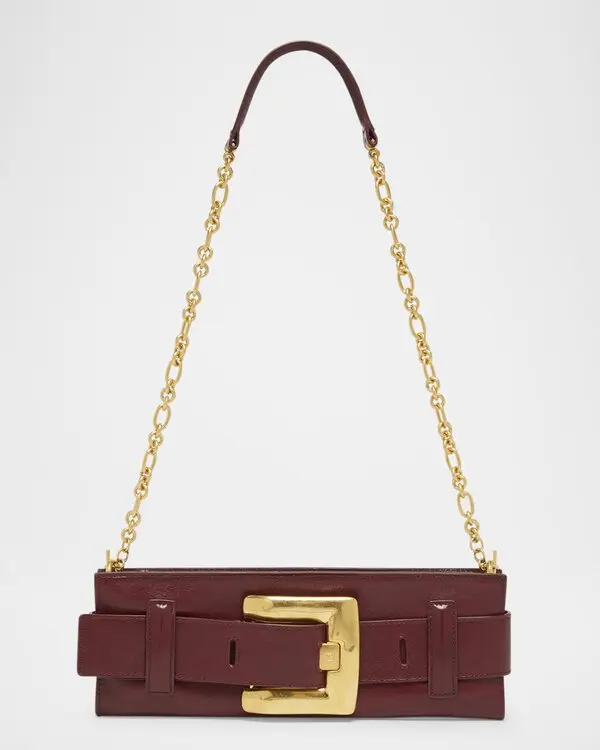 Balmain Anthem Belted Clutch - 3ar Auberg