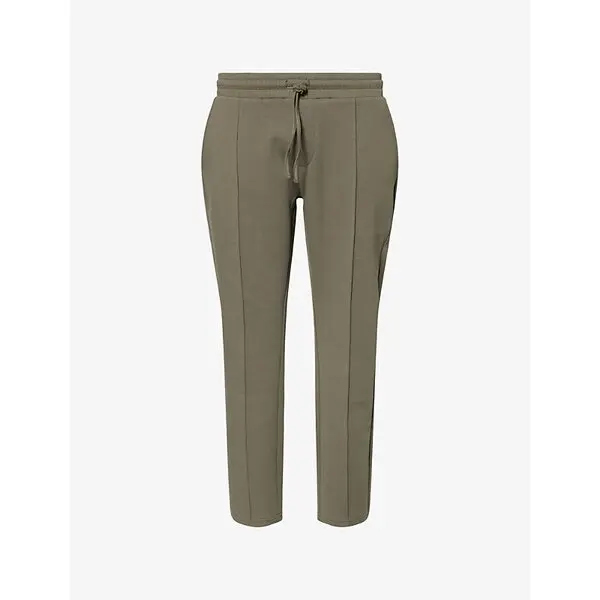 ARNE Interlock Tapered-leg Stretch-woven Jogging Bottoms - Sage