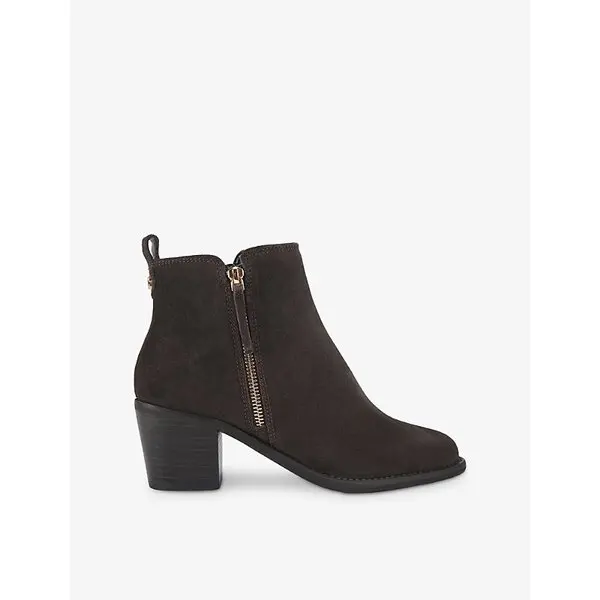 Carvela Secil Suede Heeled Ankle Boots
