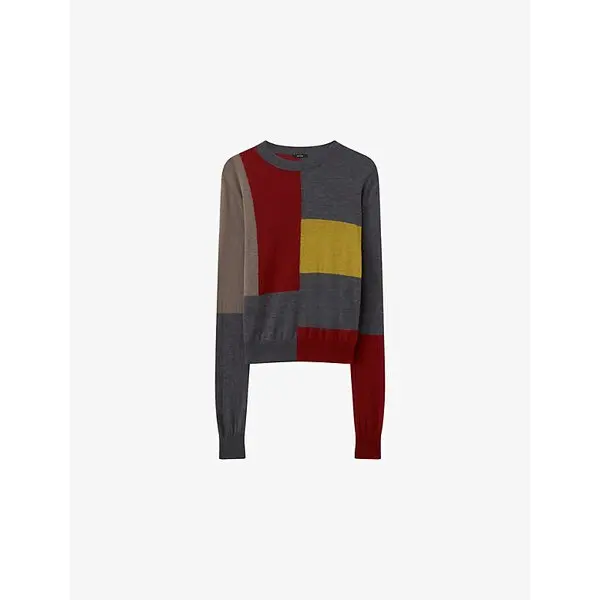 JOSEPH Cashair Overlay Cashmere Jumper