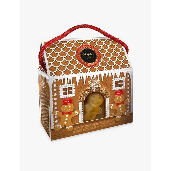 PANTRY Chalet Box Of 16 Chocolate Coated Vanilla Biscuits 112g