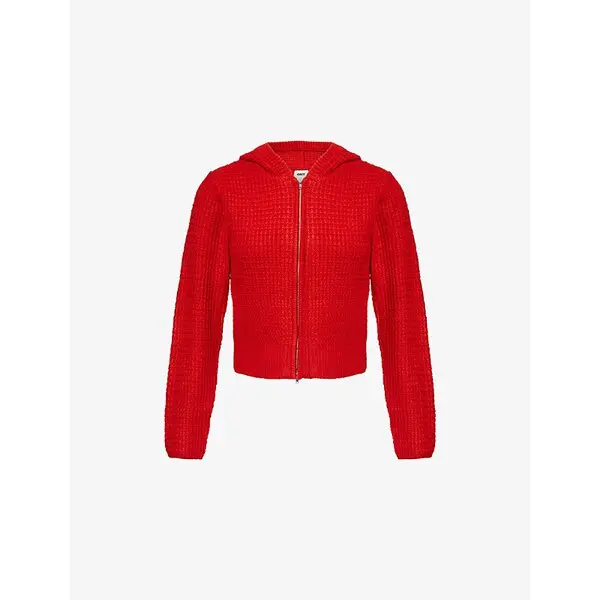 Obey Glenda Zip-up Knitted Jumper