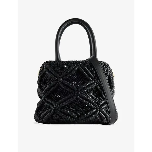 AMANU The Zanzibar Top Handle Leather Bag