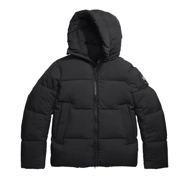 Canada Goose Crofton Puffer Enduraluxe Label