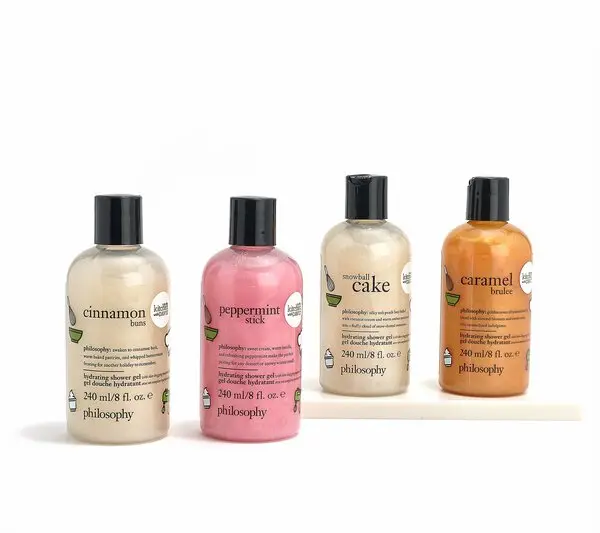 PHILOSOPHY Holiday Indulgence 4pc Shower Gel David Venable