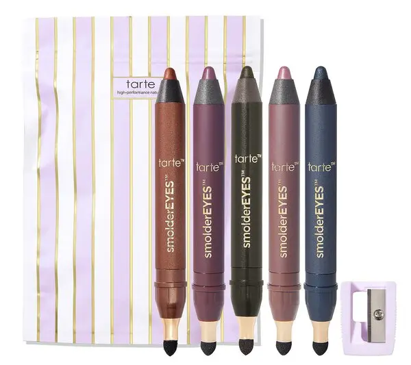 TARTE Holiday Line-up Smoldereyes Shadow Liners 5pc Set