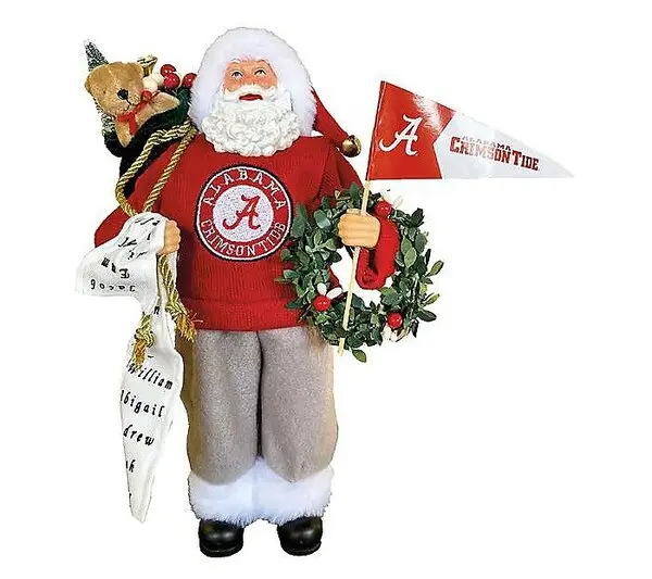 SANTA'S WORKSHOP 12' Collegiate Proud Santa