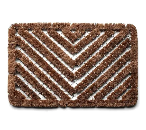 KINGS COUNTY TOOLS Kings County Natural Coir Doormat Dirt Trapping Welcome Matt