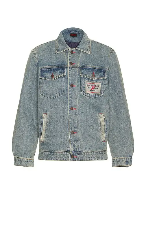 PLEASURES Park Insulated Denim Jacket