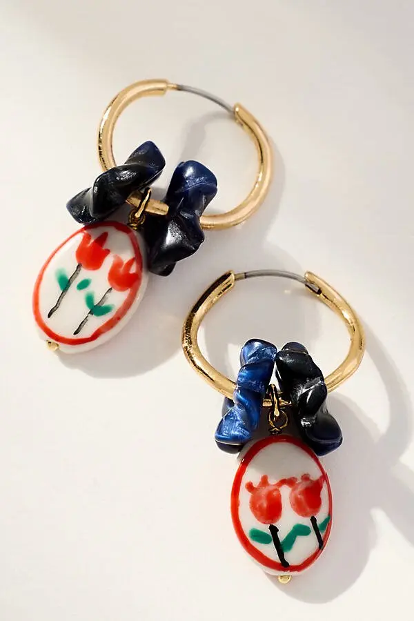 Mignonne Gavigan Dutch Hoop Earrings
