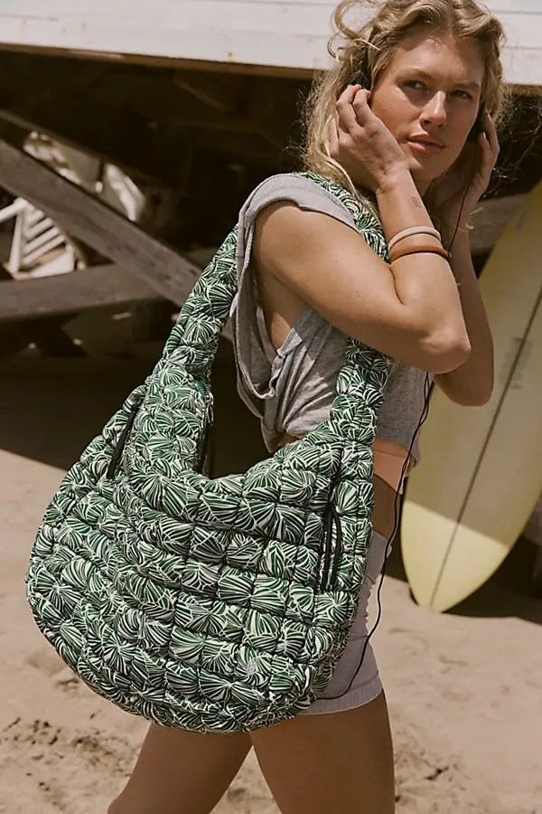 Free People Printed Carryall Bag - Toucan Tropics