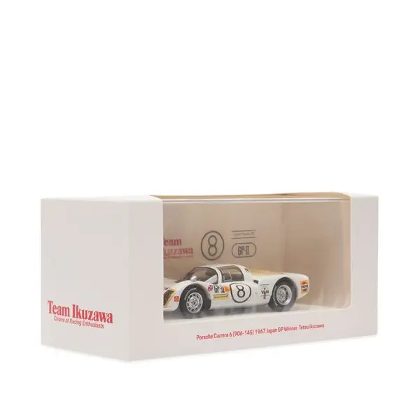 TEAM IKUZAWA Japan Gp Winning Porsche 906 1:43 Scale Model