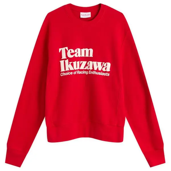 TEAM IKUZAWA Elbow Patch Logo Sweatshirt
