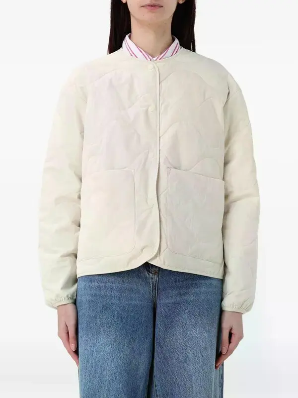 SAVE THE DUCK Quilted Loop Jacket - Neutrals