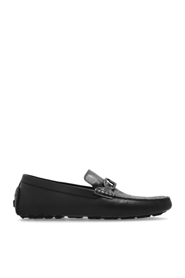Fendi Leather Moccasins