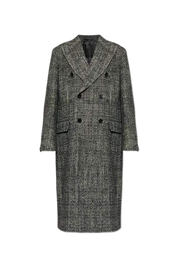 Dolce & Gabbana Double-breasted Wool Cashmere Coat