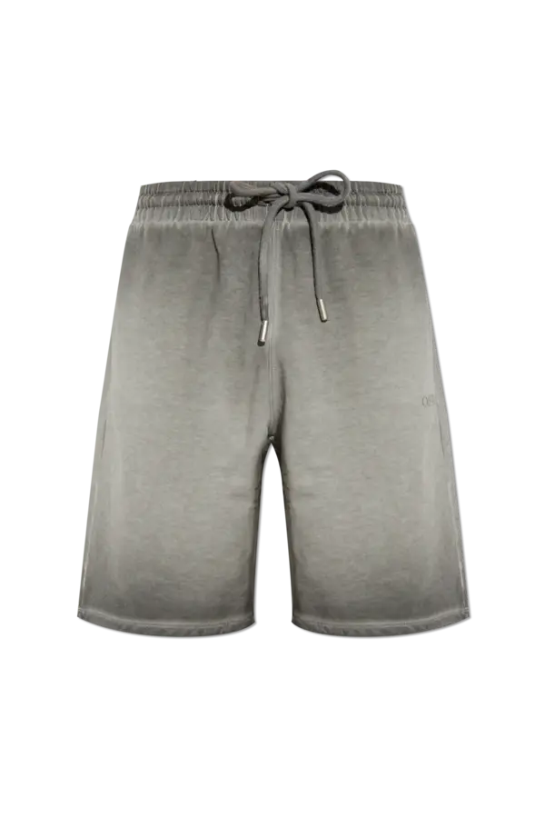 Off-White Logo Shorts - Grey