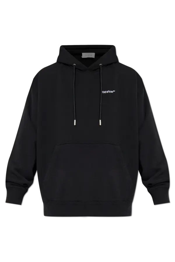 Off-White Oversized Graphic Hoodie