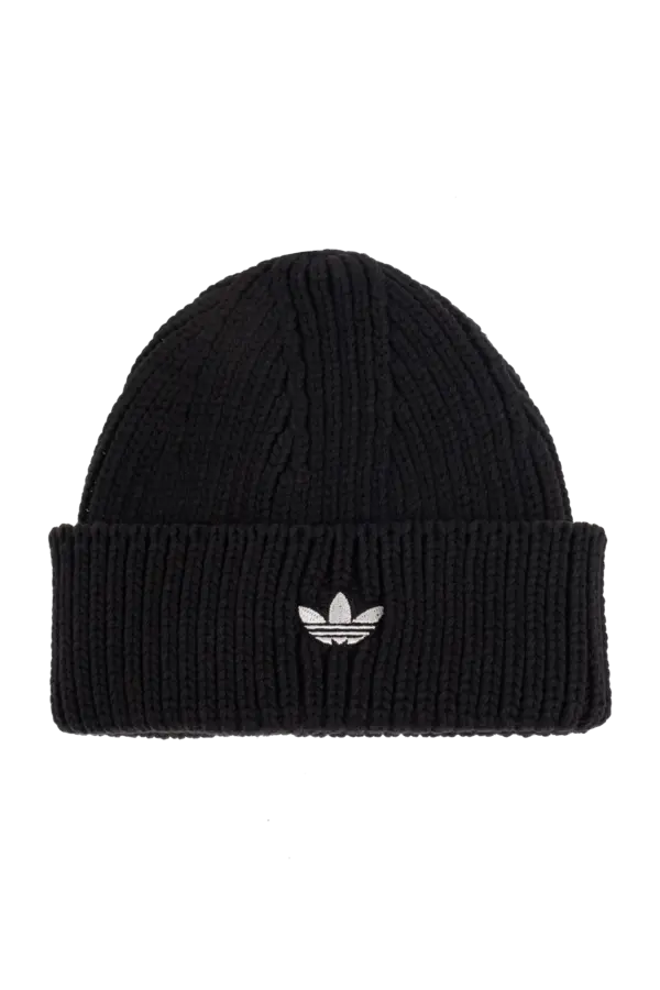 Adidas Originals By Alexander Wang Logo Beanie - Black