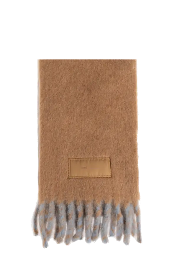 Ami Wool Scarf - Brown