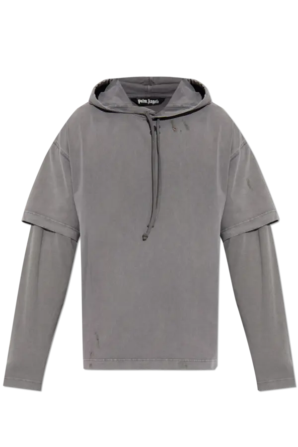 Palm Angels Double-layer Hoodie