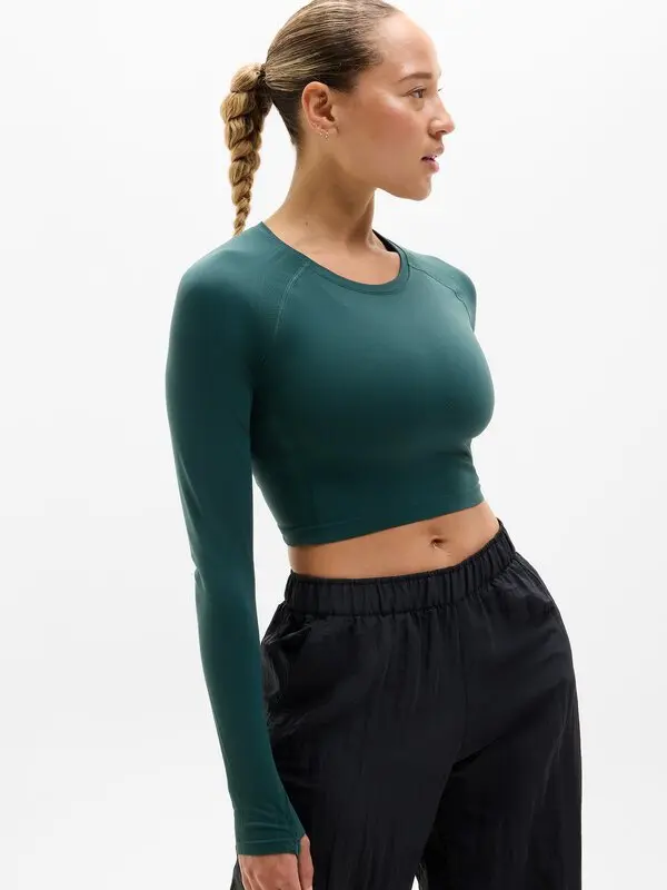 Athleta Momentum Flex Crop Top