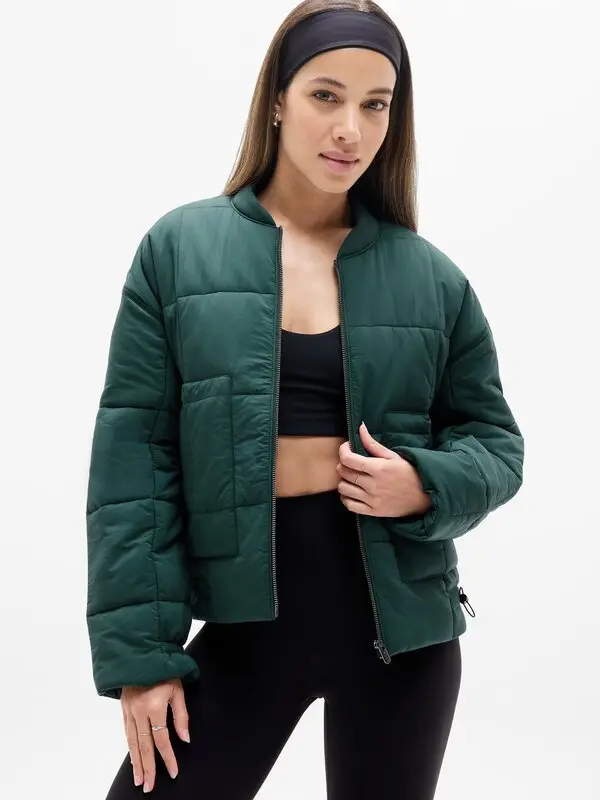 Athleta Evergreen Jacket - Pine