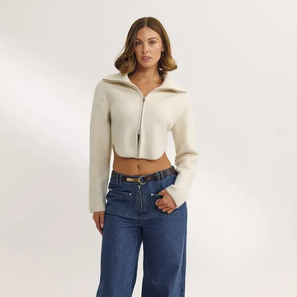 Lounge Structured Knitted Jacket