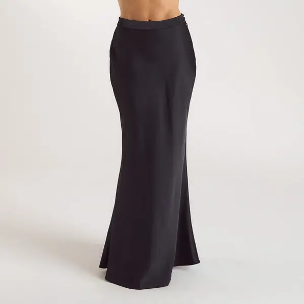 Lounge Mimi Satin Maxi Skirt