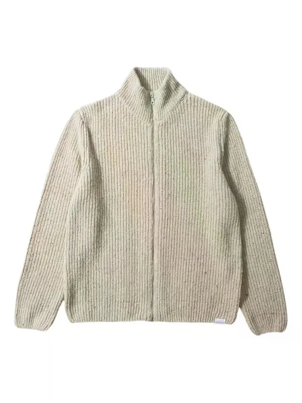 DEAN EDMONDS High-neck Zip Sweater
