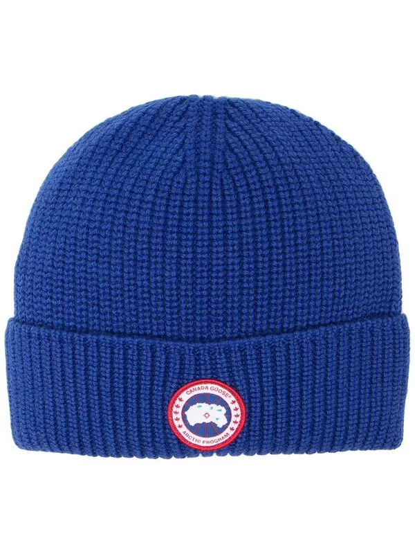 Canada Goose Wool Beanie With Logo