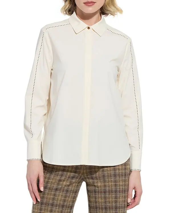 Lyssé Rackel Stud Trim Shirt