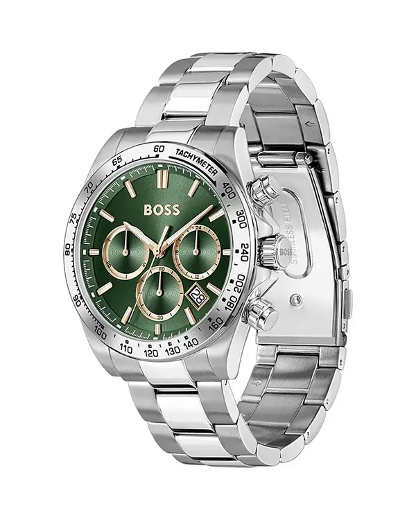 Hugo Boss Hero 2.0 Chronograph - Green/silver